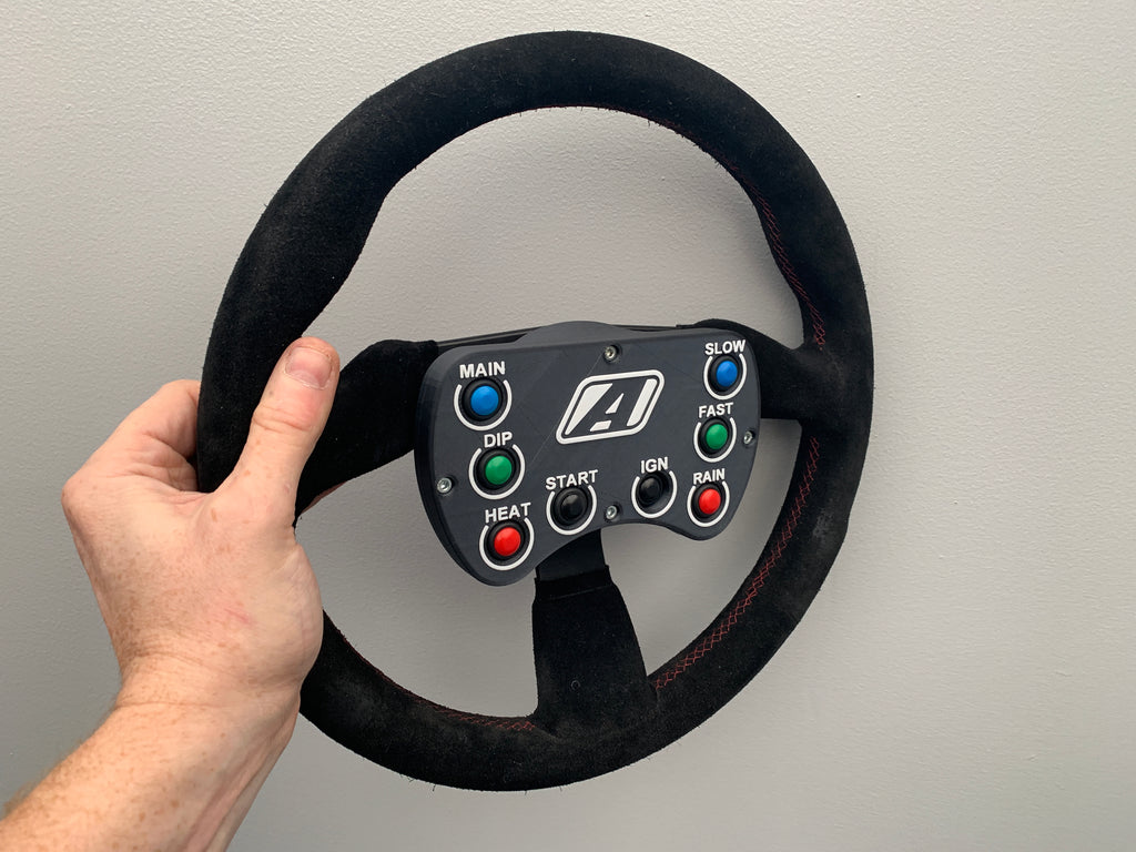Custom Steering Wheel 8 Button Panel – UPACLICK