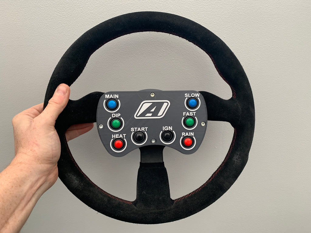 Custom Steering Wheel 8 Button Panel – UPACLICK