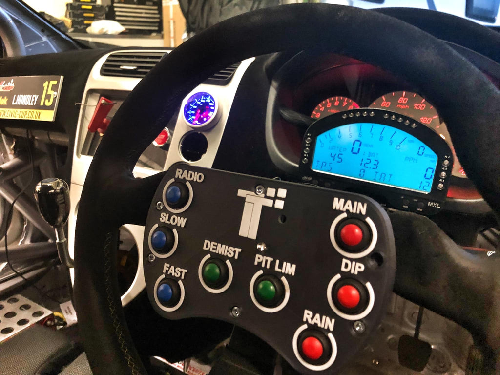 Custom Steering Wheel 8 Button Panel – UPACLICK